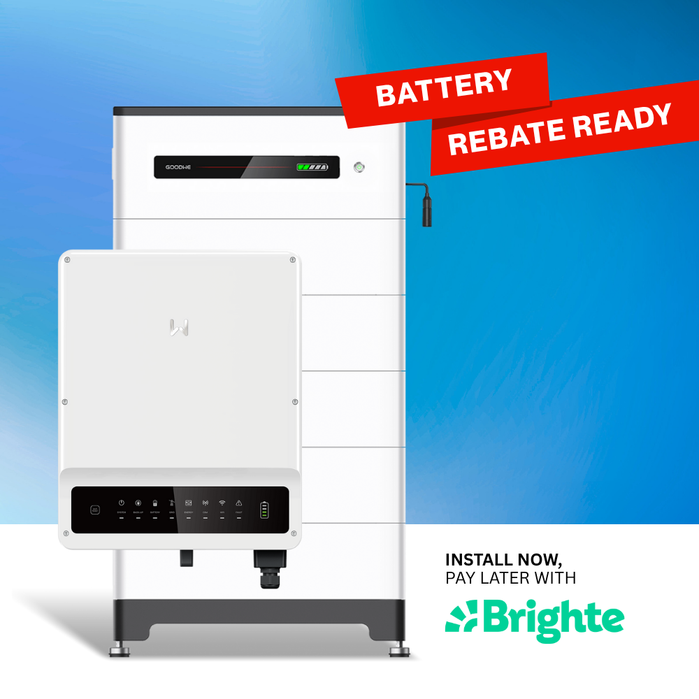 GoodWe EH Hybrid Inverter + Lynx LX Battery System Retrofit - Solar Set ...